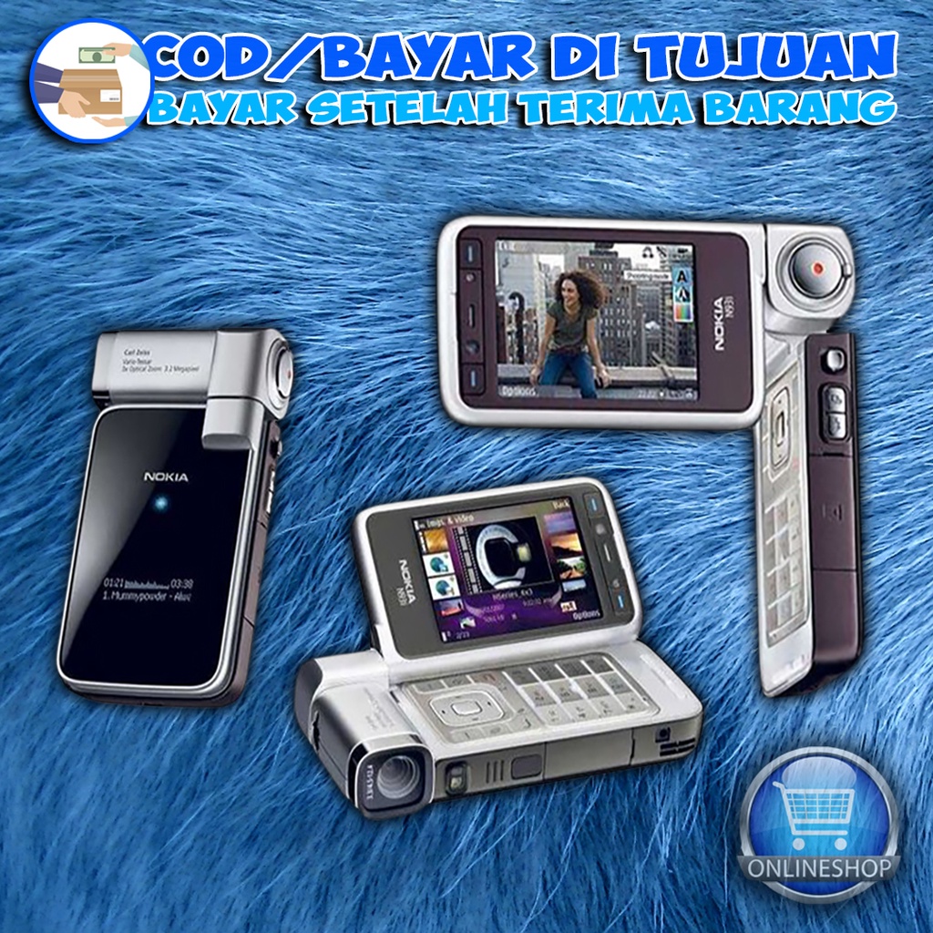 Jual Nokia N93i Single Sim Lipat Jadul Bergaransi | Shopee Indonesia