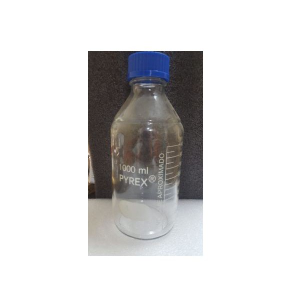 Jual Laboratory Bottle - Lab Botol 1 Liter- PYREX Borosilicate | Shopee ...