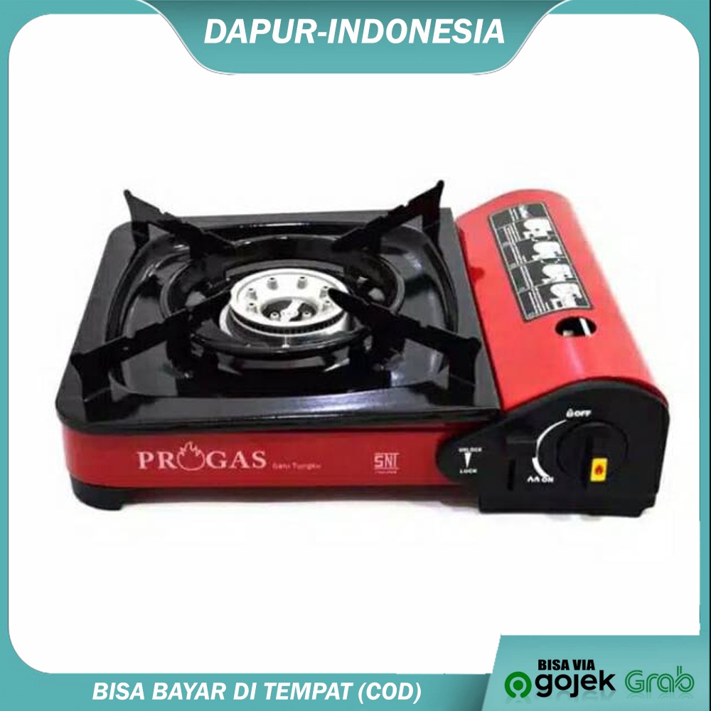 Jual Kompor Gas Portable/Kompor Camping Pro Gas 2 in 1 Bisa Gas Kaleng ...