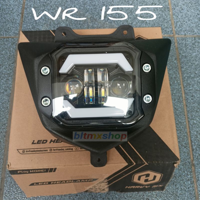Jual Reflektor daymaker Wr 155 KLX 150 bf dtracker new crf 150 l Lampu ...