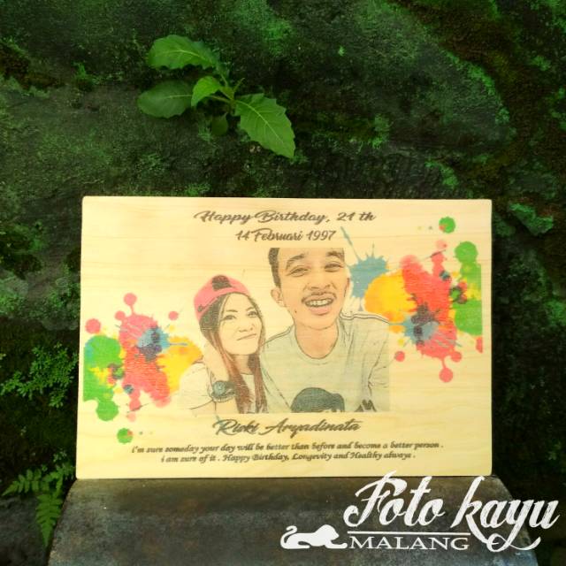 Jual Foto kayu / hadiah / kado | Shopee Indonesia