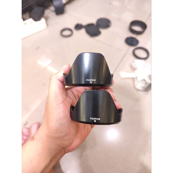 Jual lens hood original fujiifilm 16-50mm ois ii topi lensa fujifilm 16 50 fuji xa2 xa3 xa5 xa7 ...