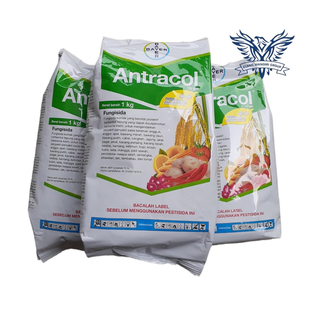 Jual Antracol 70wp 1 Kg Fungisida Propineb 70% Mencegah Jamur Penyakit ...