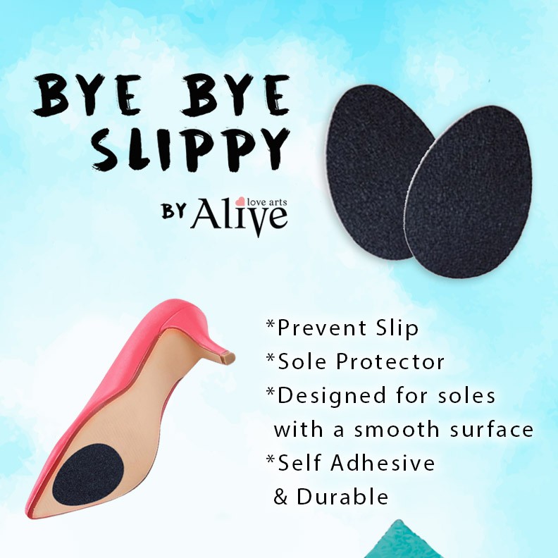 Jual Alivelovearts Bye Bye Slippy Anti Slip Heels Sepatu | Shopee Indonesia
