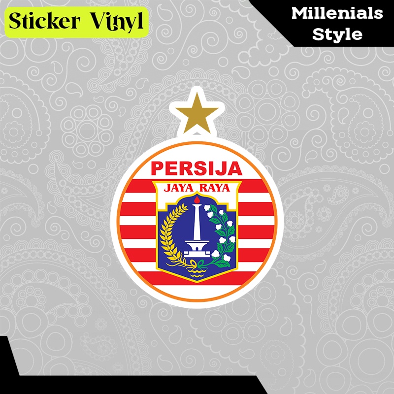 Jual Stiker Sticker Persija Jakarta Klub Sepakbola Liga Indonesia ...