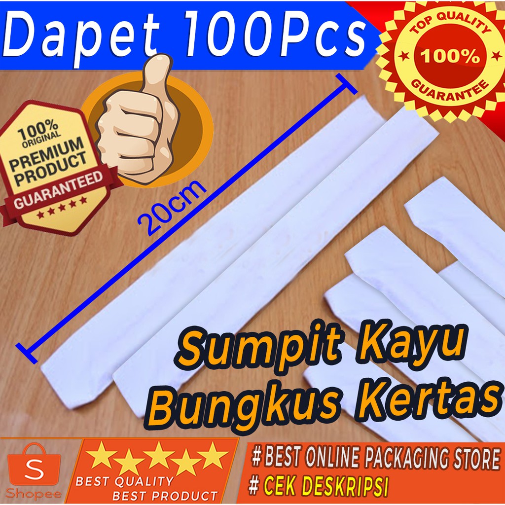 Jual SUMPIT KAYU GENROKU / SUMPIT KAYU BUNGKUS KERTAS | Shopee Indonesia