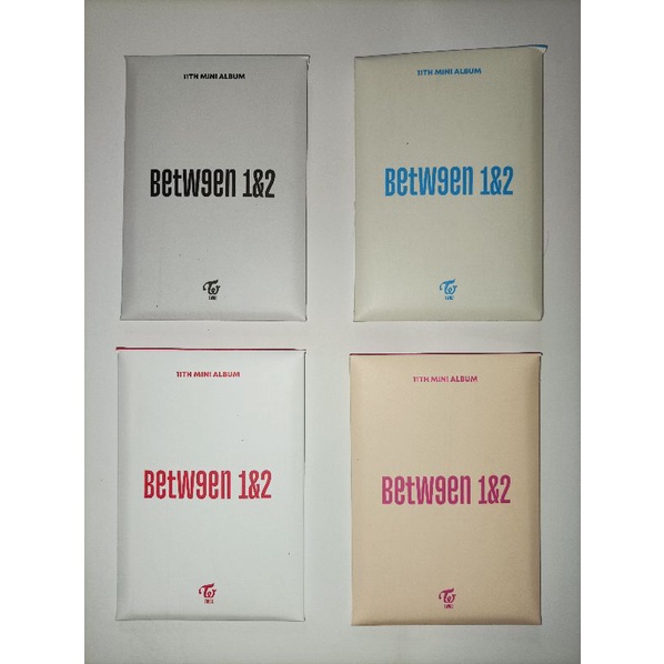 Jual [READY STOCK] TWICE BETWEEN 1&2 Photocard Benefit Official | Shopee Indonesia