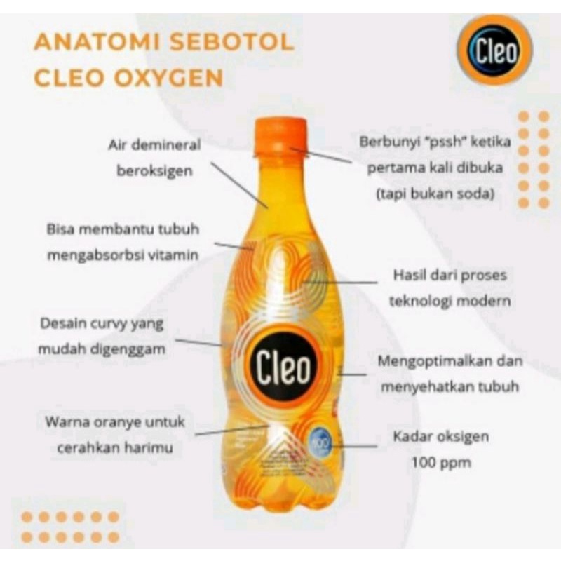 Jual Cleo Oksigen / air minum pure water (1) | Shopee Indonesia