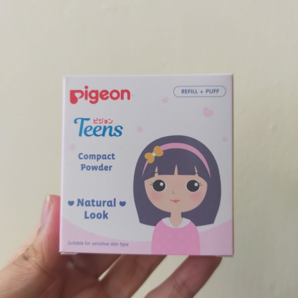 Jual PIGEON COMPACT POWDER 14 GRAM INNOCENT LOOK ( REFILL+ PUFF ...