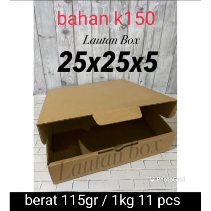 Jual dus 25x25x5 die cut box baju hijab hampers murah | Shopee Indonesia