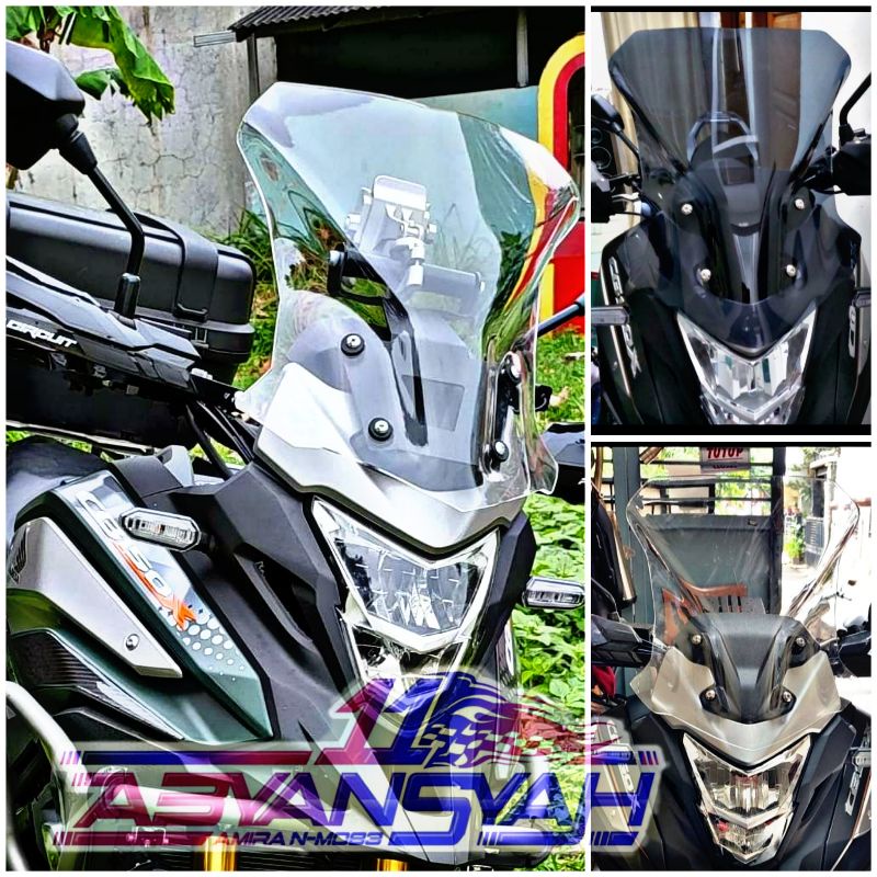 Jual Windshield CB150X Model BMW. Visor Honda New CB150 X | Shopee ...