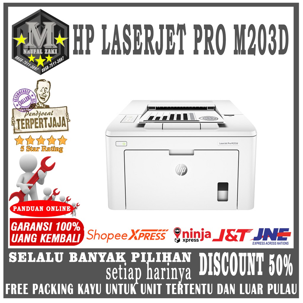 Jual Printer HP Laserjet Pro M203D - Garansi 1 BULAN | Shopee Indonesia