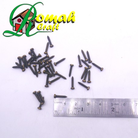 Jual Sekrup mini skrup mini kepala 3 x 10 mm antik baut murah 100pc A ...