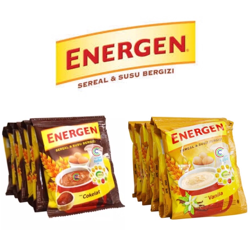 Jual ENERGEN Renceng (32gr x 10 Sachet) | Shopee Indonesia