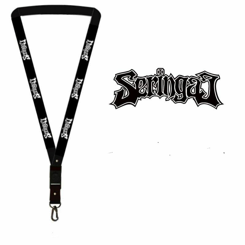 Jual Gantungan kunci band SERINGAI SERIGALA MILITIA tali lanyard band ...