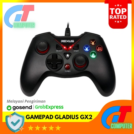 Jual Rexus Gaming Pro Gamepad Gladius GX2 Original Product Gamepad GX 2 ...
