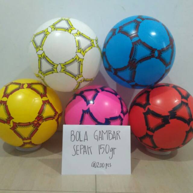 Jual Bola karet gambar sepak | Shopee Indonesia