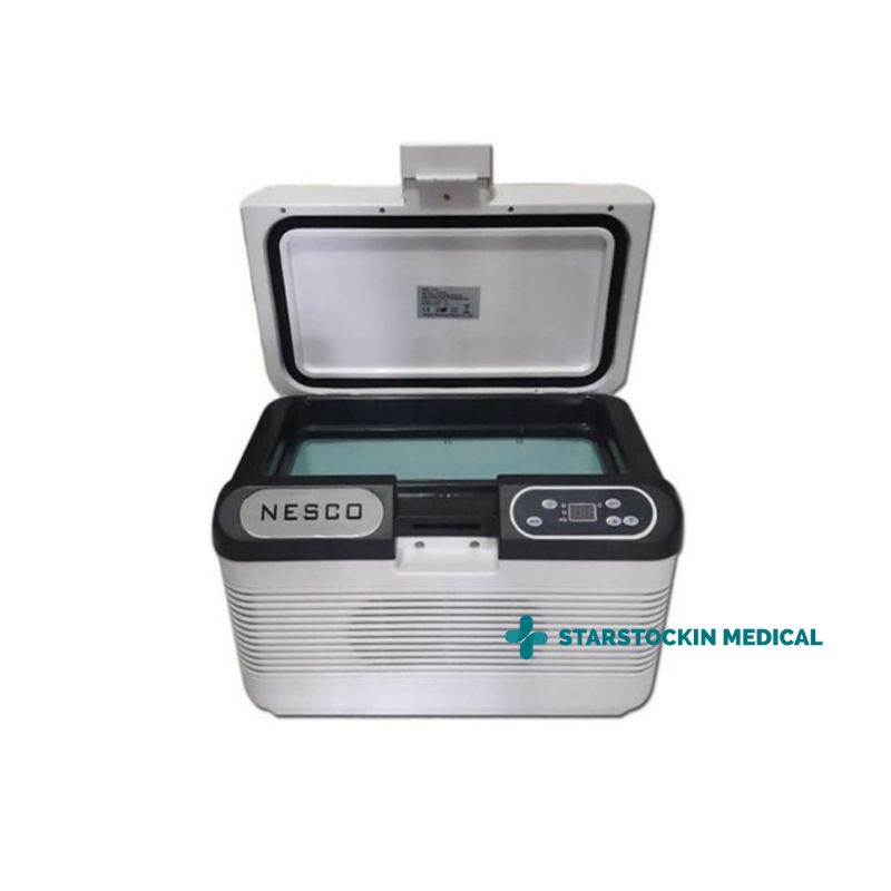 Jual Box Vaksin Vaxin Nesco Cooler Box Vaccine 12 Liter AC/DC | Shopee ...