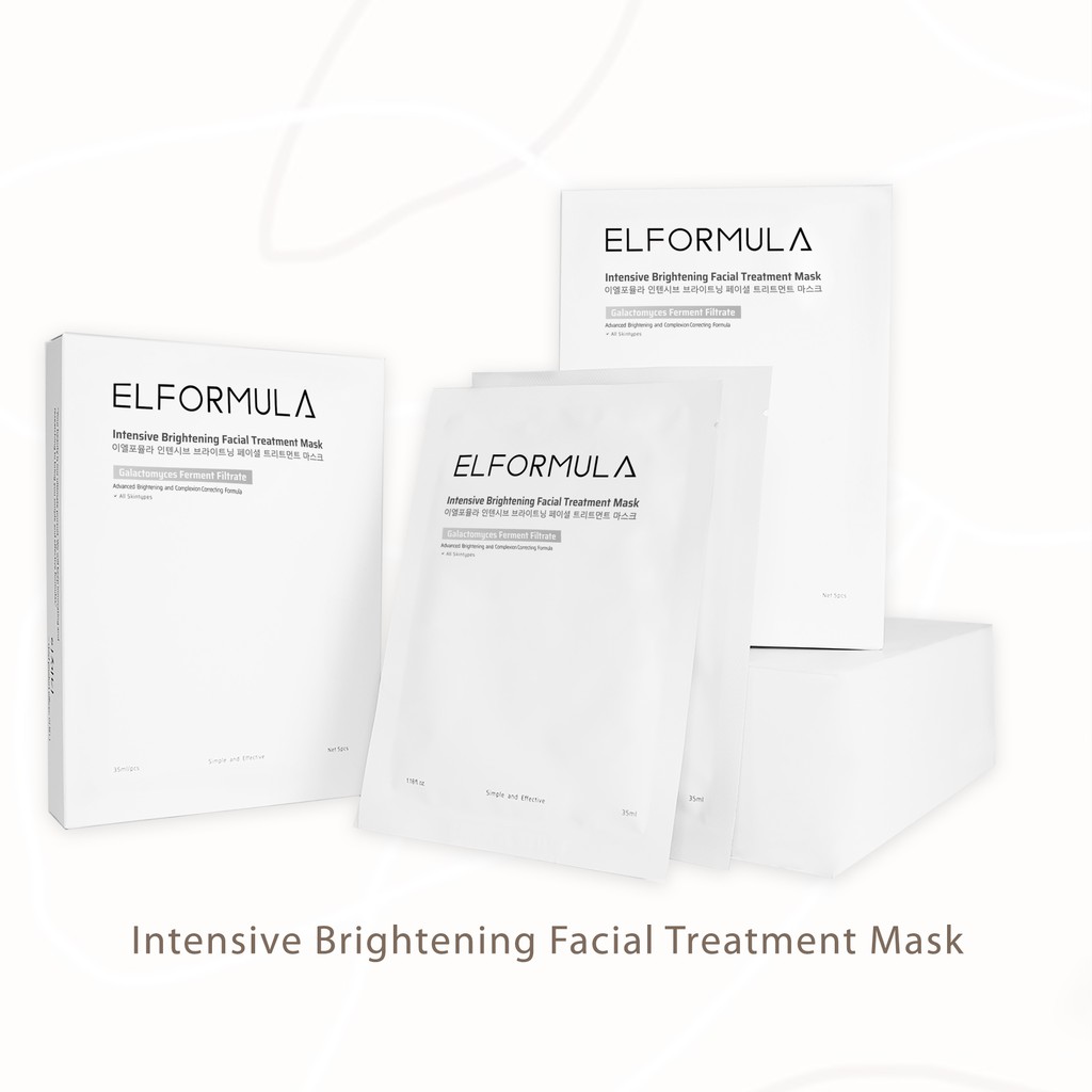 Jual Elformula Intensive Brightening Facial Treatment Sheet Mask ...