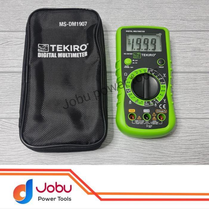 Jual Digital Multimeter/ Multitester Digital Tekiro MS-DM1907 onderdil ...