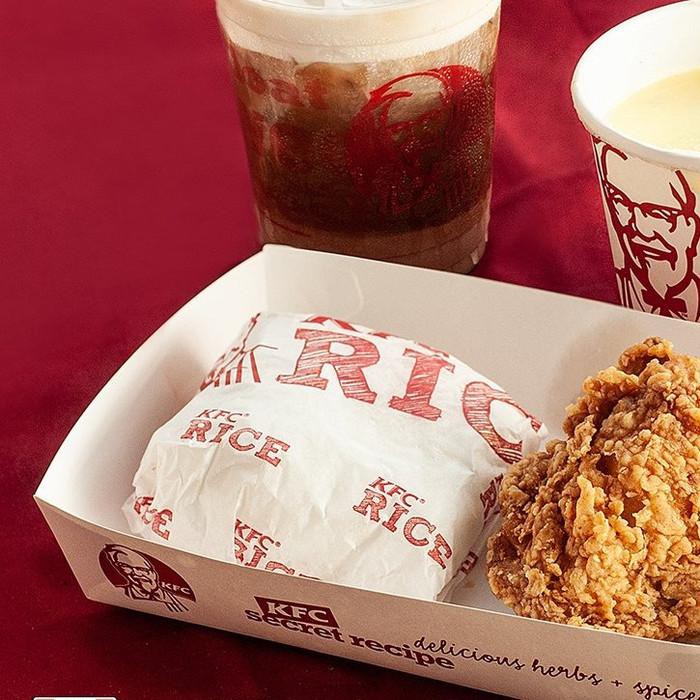 Jual Custom Kertas Nasi KFC Printing Logo | Shopee Indonesia