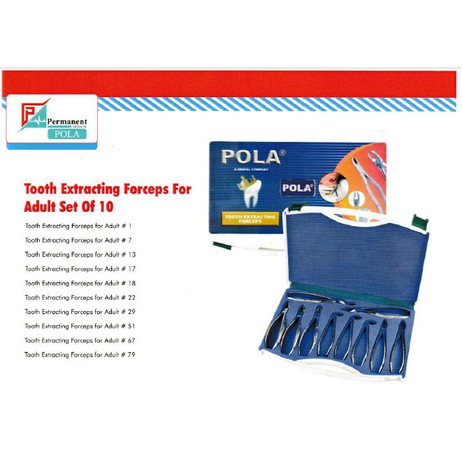 Tang Cabut Gigi Dewasa: Alat Esensial untuk Prosedur Ekstraksi | PT ...