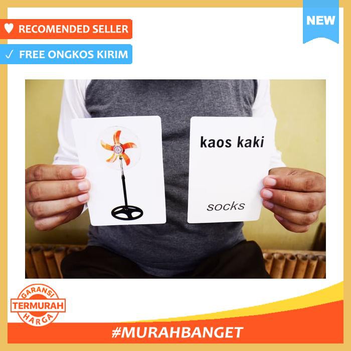 Jual FLASHCARD BENDA SEHARI HARI (KARTU BAYI) | Shopee Indonesia