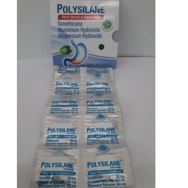 Jual Polysilane Tablet.Kemasan strip isi 8 tablet. | Shopee Indonesia