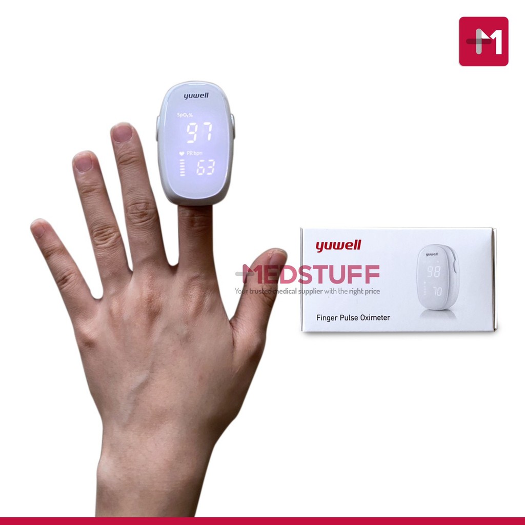 Jual Fingertip Pulse Oximeter Oxymeter YUWELL | Shopee Indonesia