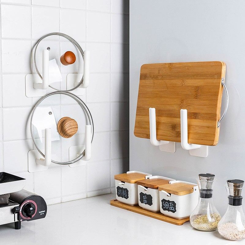 Jual Hook Tempel Tempat Tisu Gulung Tempel Gantungan Tutup Panci ...