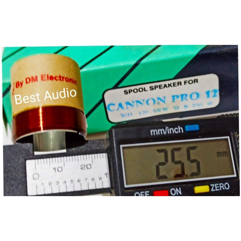 Jual Spul spool spol speaker Cannon pro 12 inch 12inch 30H 120SRW38B ...