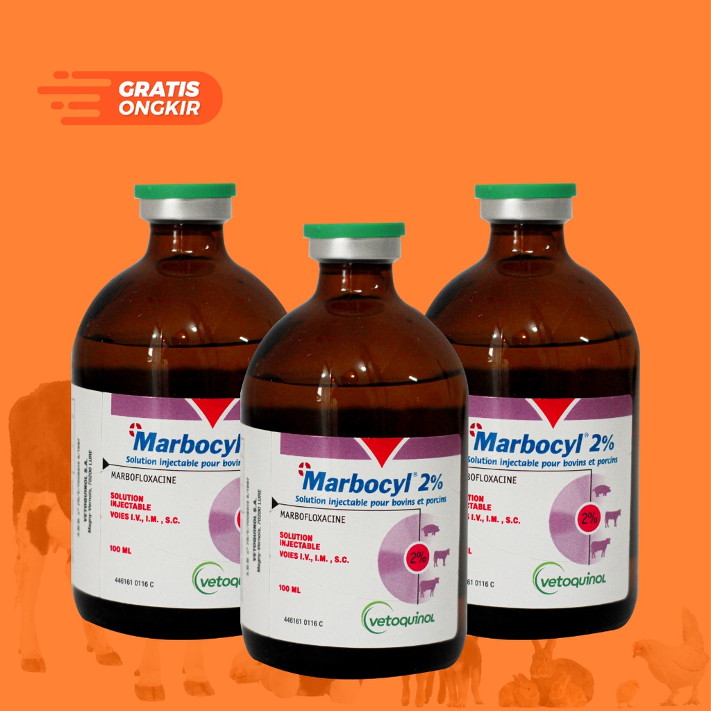 Jual MARBOCYL 2% 100ml (Marbofloxacin) | Shopee Indonesia
