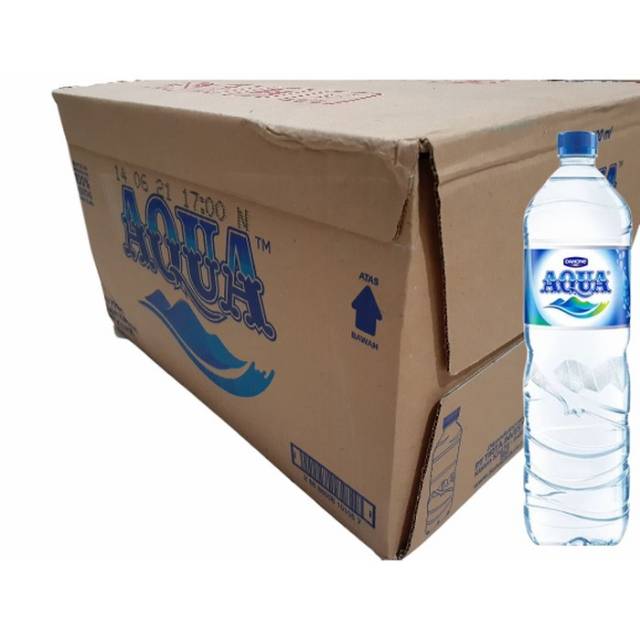 Jual AQUA 1500ML isi 12 botol | Shopee Indonesia