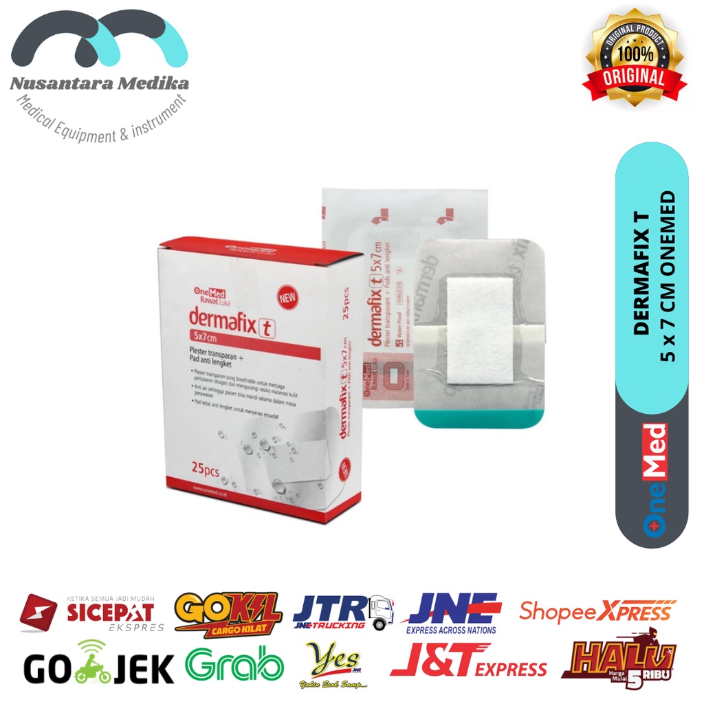 Jual Dermafix - T 5x7cm OneMed box isi 25pcs | Shopee Indonesia