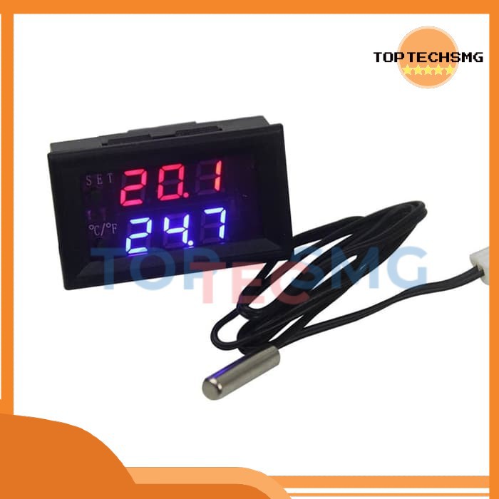 Jual TOPTECHSMG Mini Digital Thermostat Temperature Controller DC 12V ...