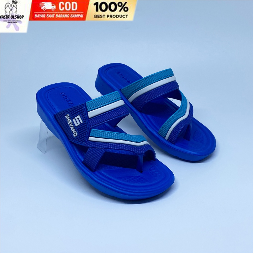 Jual Sandal Shevano Jepit Bandua Pria / Bahan Karet Lentur / Murah ...