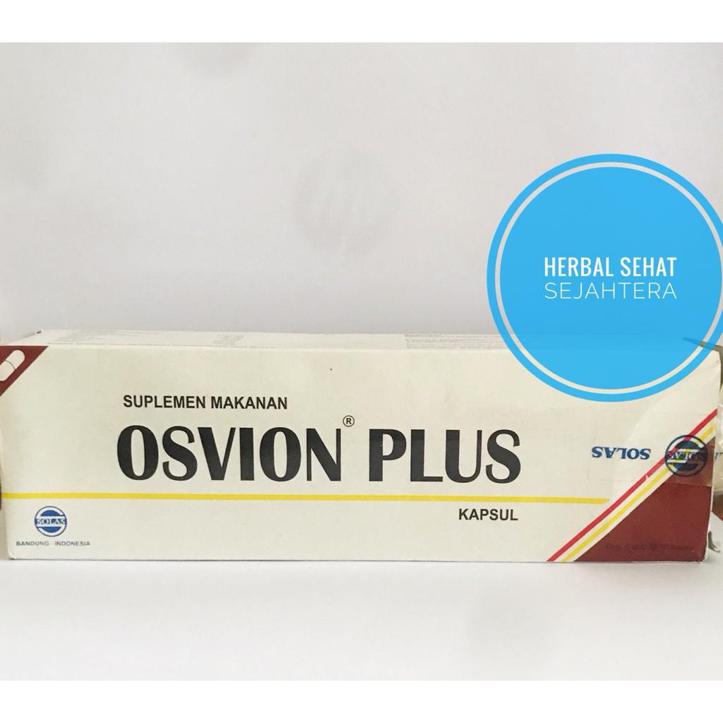 Jual OSVION PLUS Osvion Plus osvion plus osfion plus Tablet - memelihara kesehatan sendi - Solas ...