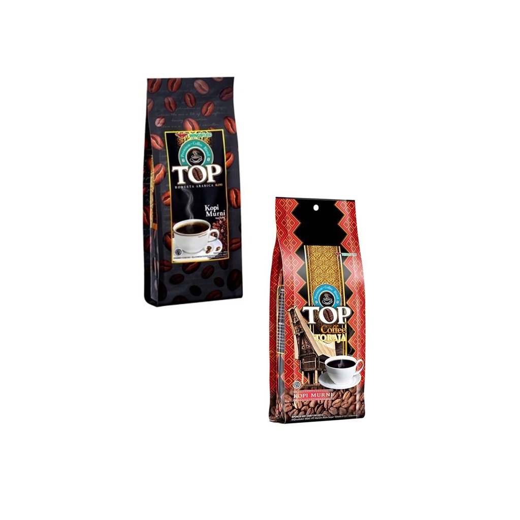 Jual Top Kopi Murni 165gr/Kopi Kemasan/Kopi Bubuk Kemasan | Shopee ...