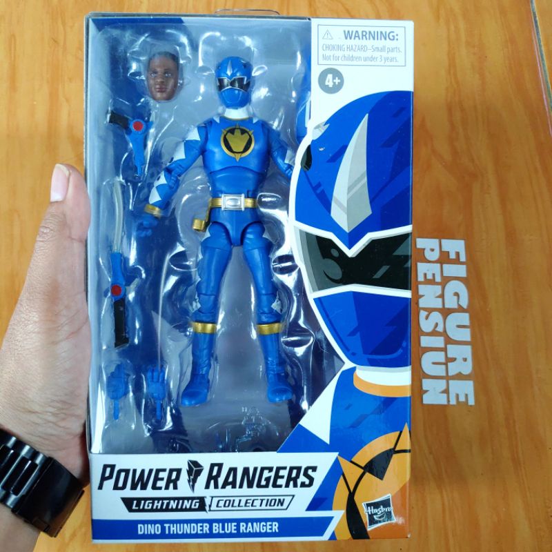 Jual HASBRO POWER RANGERS LIGHTNING COLLECTION DINO THUNDER BLUE RANGER SUPER SENTAI ACTION ...