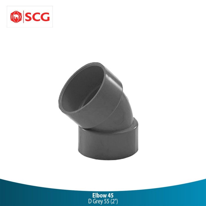 Jual SCG ELBOW45-D GREY 55 (2") | Shopee Indonesia