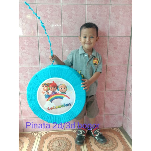 Jual pinata ulang tahun 2d/3d.cocomelon | Shopee Indonesia