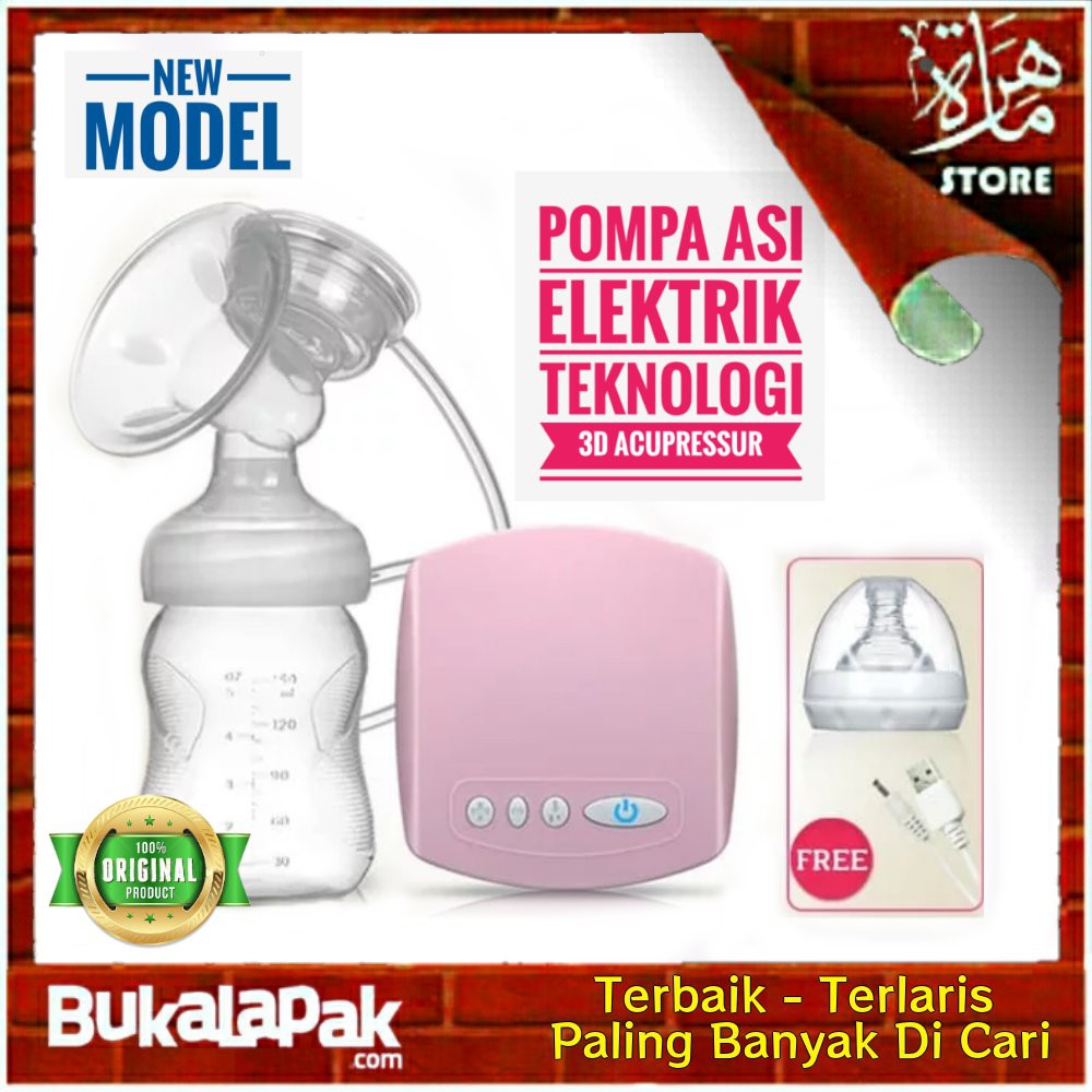 Jual Pompa ASI Elektrik Otomatis Milk Breast Pump | Shopee Indonesia