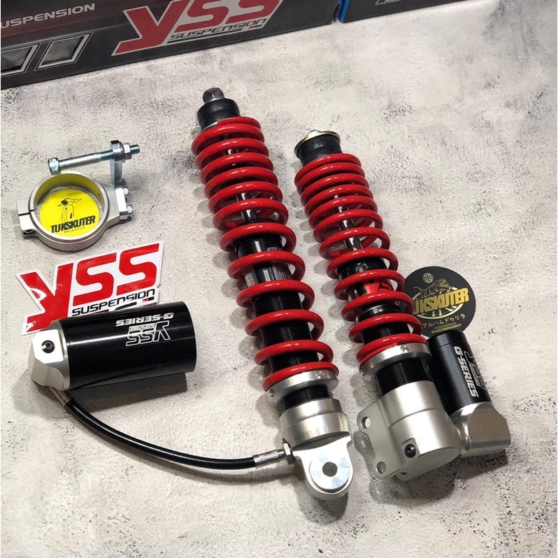Jual YSS shockbreaker tabung / shock subtank suspension Vespa S LX LXV ...