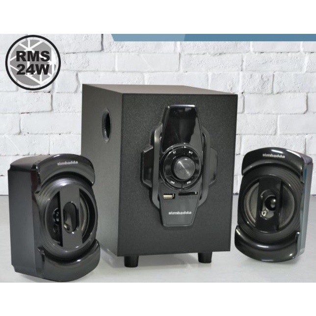 Jual SPEAKER- SPEAKER CST 2000N+ BLUETOOTH USB AUX FM RADIO SIMBADDA ...
