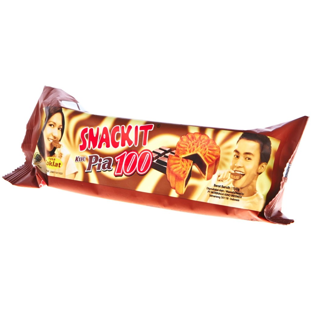Jual SNACKIT Kue Pia 100 Cokelat 150g | Shopee Indonesia