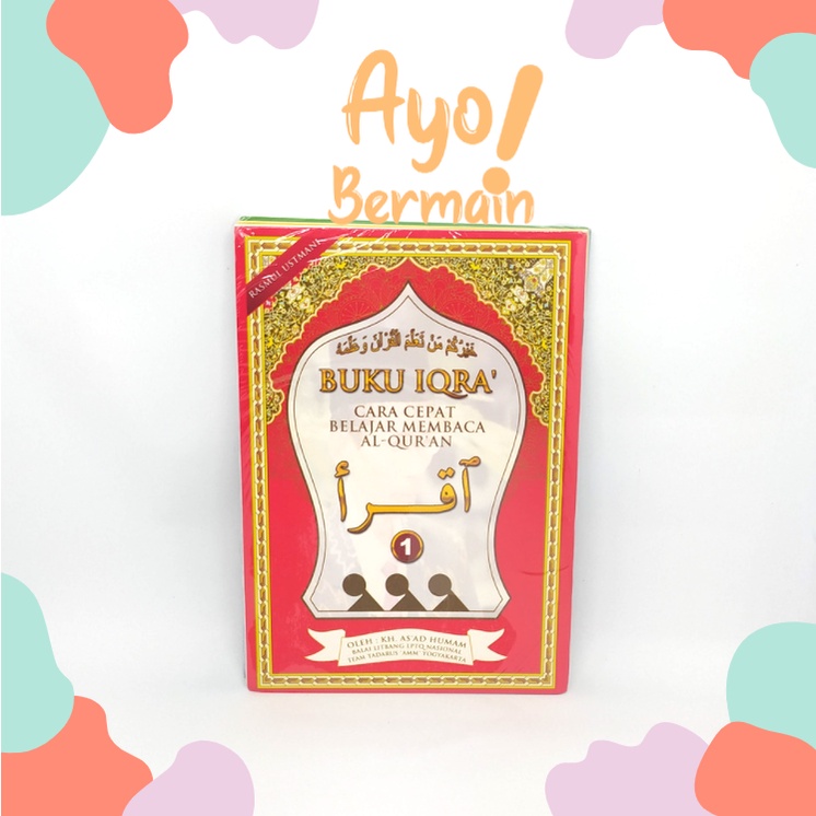 Jual BUKU IQRA RASM USTMANI / IQRO RASMUL USTMANI - PER Jilid 1-6 ...