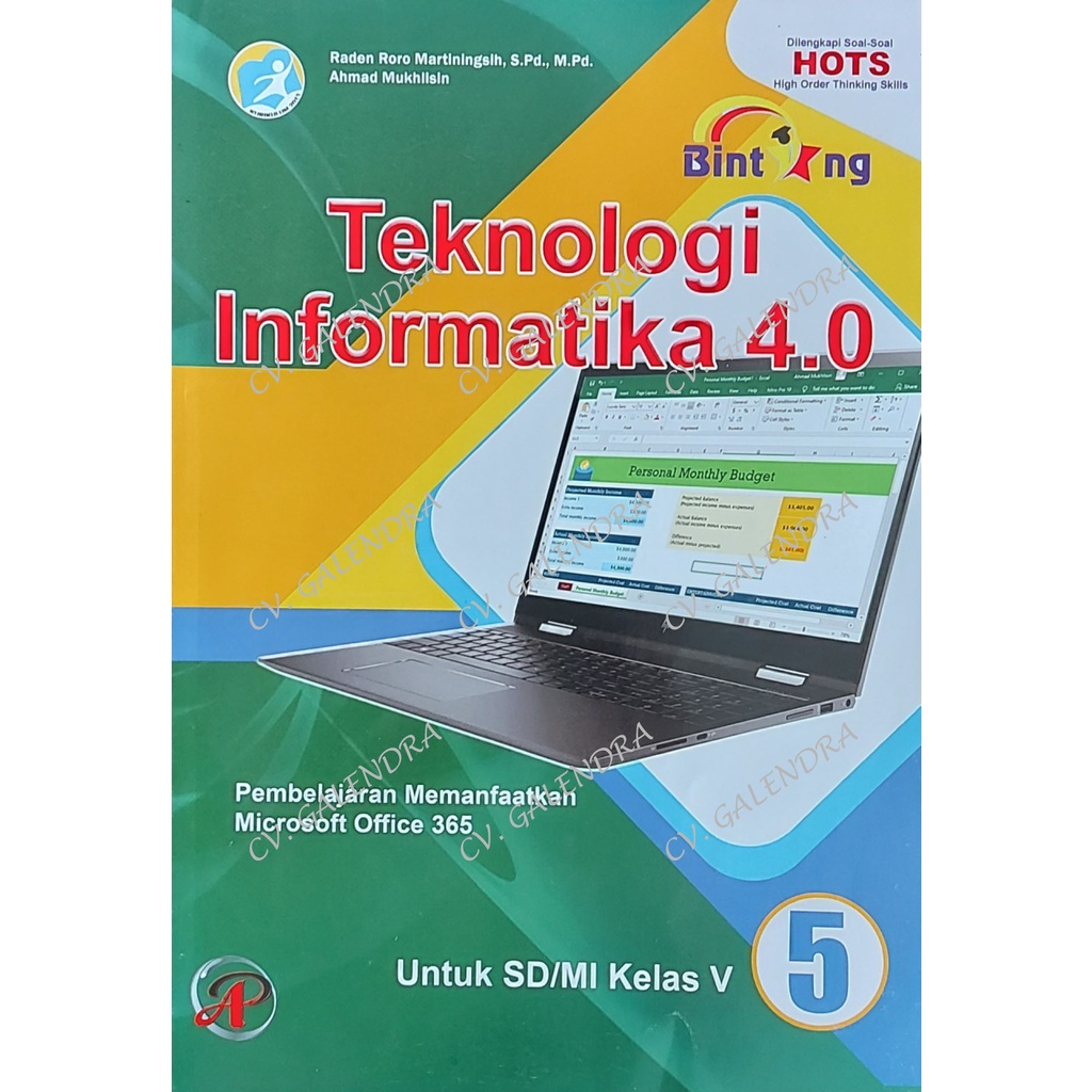 Jual Buku Teknologi Informatika (TIK) 4.0 K13 SD/MI Kelas 5 | Shopee ...