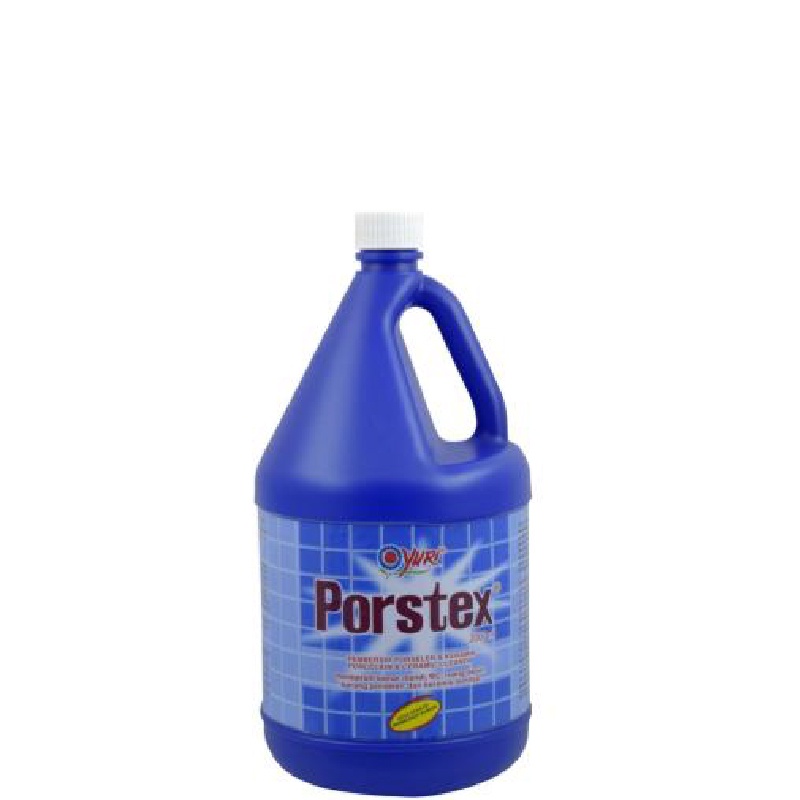 Jual Porstex Pembersih Keramik Biru Botol 2000 mL | Shopee Indonesia
