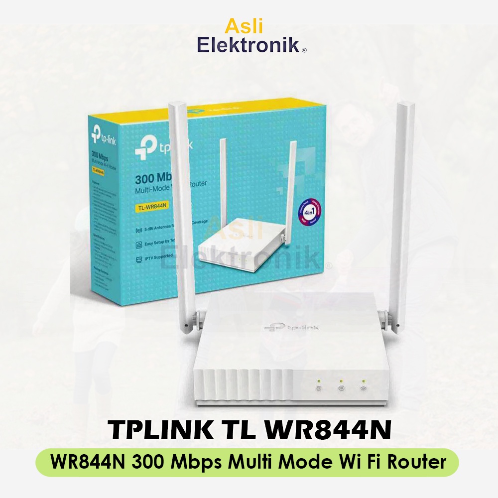 Jual TPLINK TL WR844N 300 Mbps Multi Mode Wi Fi Router | Shopee Indonesia