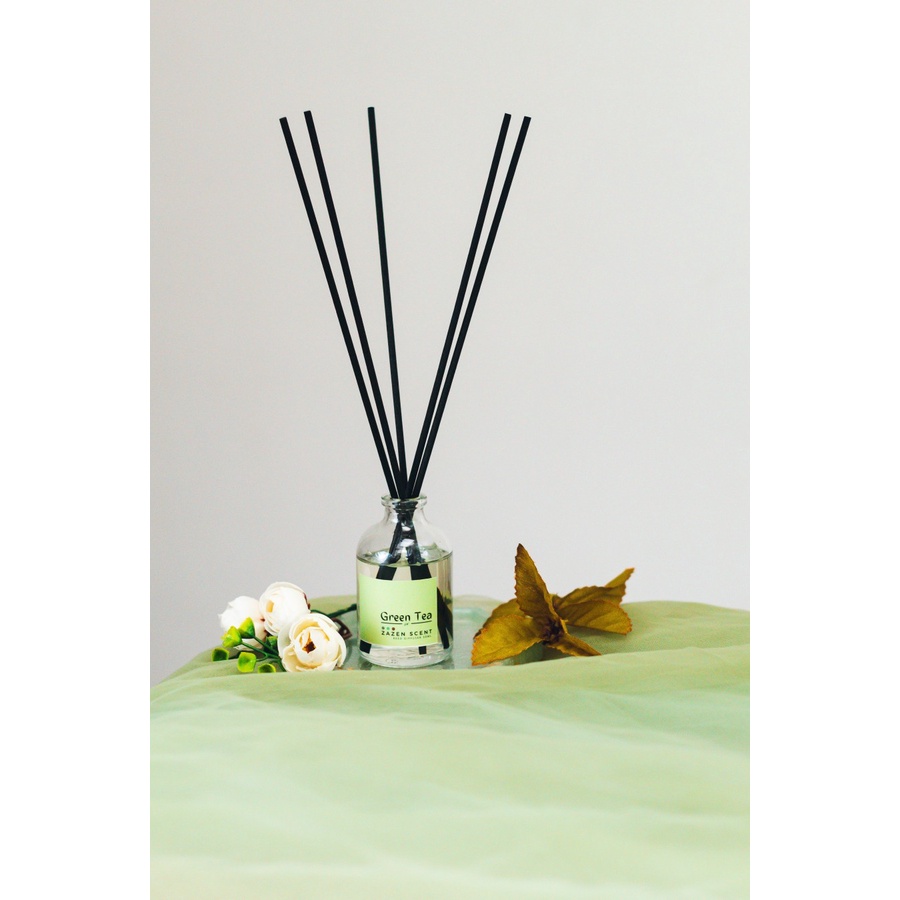 Jual ZAZEN SCENT Premium Reed Diffuser Green Tea 50ml Pengharum Ruangan ...